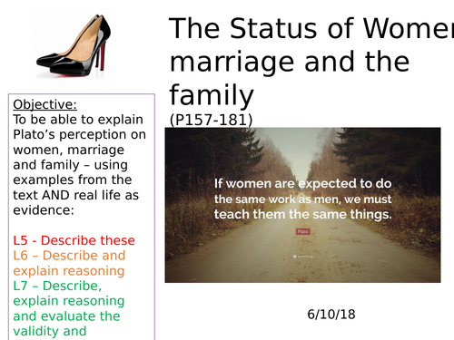 Role of Women in Plato's Republic | Teaching Resources