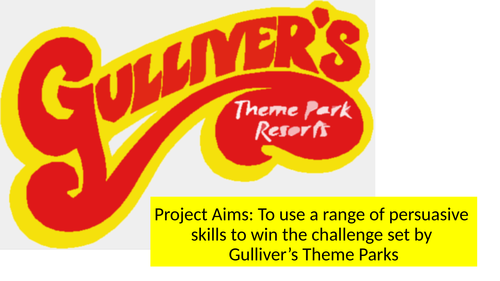 KS3 ENRICHMENT END OF TERM DESIGN YOUR OWN THEME PARK PERSUASIVE ...
