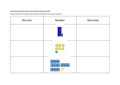 White Rose Maths. Year 1. Summer Block 4, Week 2. Place Value ...