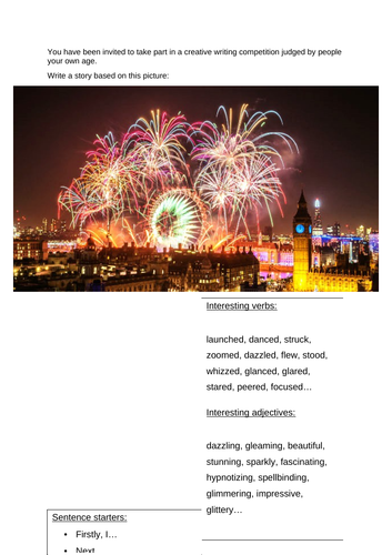 Image Prompts - Descriptive Writing - Language Paper 1, Q5 | Teaching ...