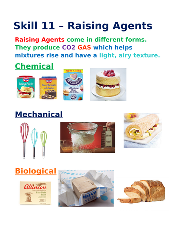 AQA Food Preparation & Nutrition Skills Posters | Teaching Resources