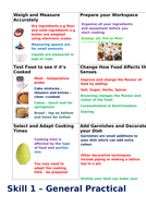 AQA Food Preparation & Nutrition Skills Posters | Teaching Resources