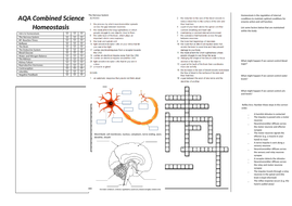AQA Combined Science Trilogy GCSE - Biology Revision Sheets | Teaching ...