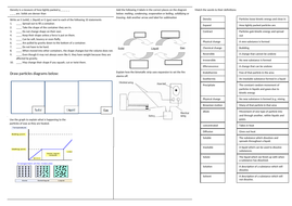 KS3 Particles Revision Sheet | Teaching Resources