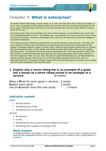 1.1 Enterprise & Entrepreneurship Bundle | Teaching Resources