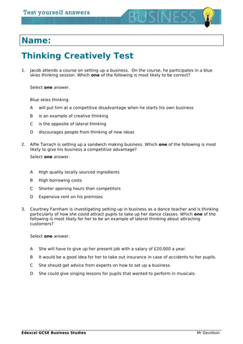 1.1 Enterprise & Entrepreneurship Bundle | Teaching Resources