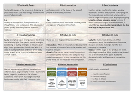 D.T Revision Pack | Teaching Resources