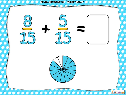 Adding and Subtracting Fractions - Year 3 | Teaching Resources