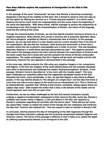 Americanah for A Level | Teaching Resources