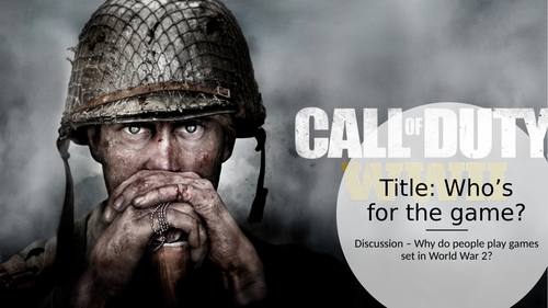 Who's for the game lesson | Teaching Resources