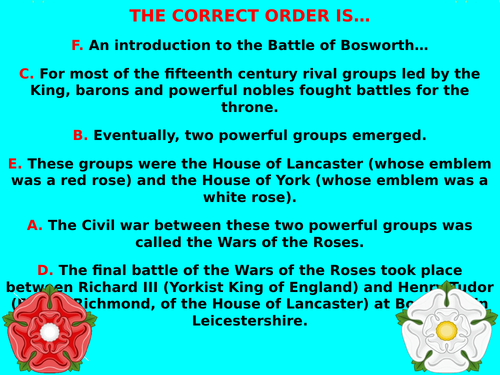 The Wars of the Roses | Teaching Resources