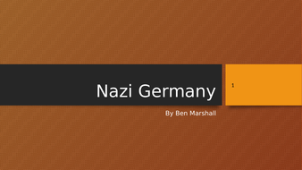 History - Weimar and Nazi Germany GCSE Revision PowerPoint 9-1 by ...