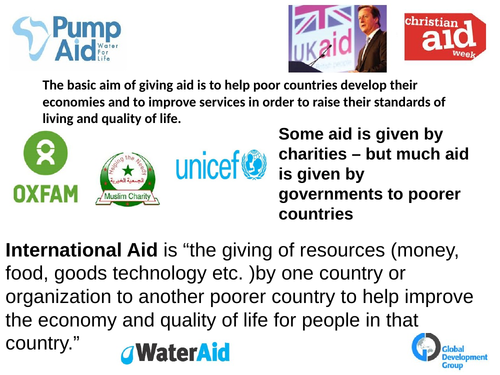 EDUQAS spec B - unit 1 - L33 goat aid - fully resourced | Teaching ...