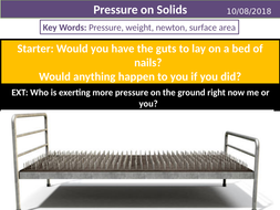 Pressure on Solids by OuttheBoxScience | Teaching Resources