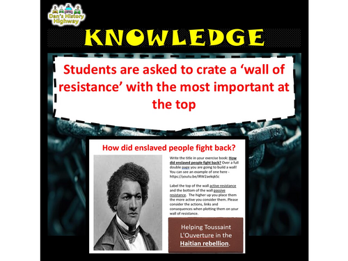 Slavery resistance | Teaching Resources