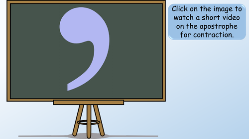 Apostrophe for Contraction / Omission | Teaching Resources