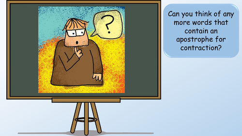 Apostrophe for Contraction / Omission | Teaching Resources