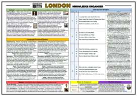 London - William Blake - Knowledge Organiser/ Revision Mat! | Teaching ...