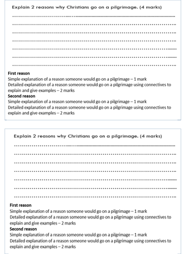 SPECIAL PLACES PILGRIMAGE UNIT RELIGIOUS EDUCATION RE KS3 | Teaching ...