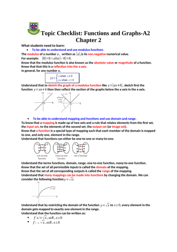 Pure Mathematics A2 New Curriculum | Teaching Resources