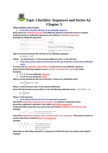 Pure Mathematics A2 New Curriculum | Teaching Resources