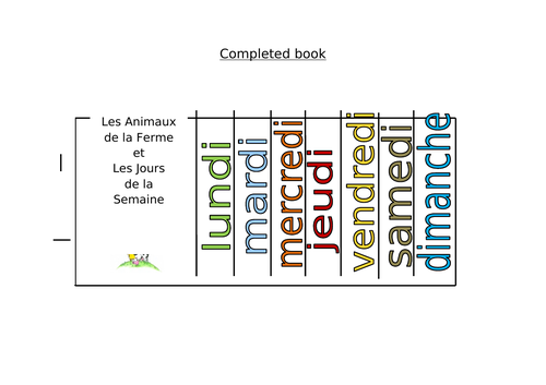 FRENCH - Farm Animals and Days of the Week - Les Animaux de la Ferme et ...