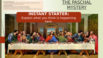Eduqas GCSE: Component 2 - Sin and Forgiveness: The Paschal Mystery ...