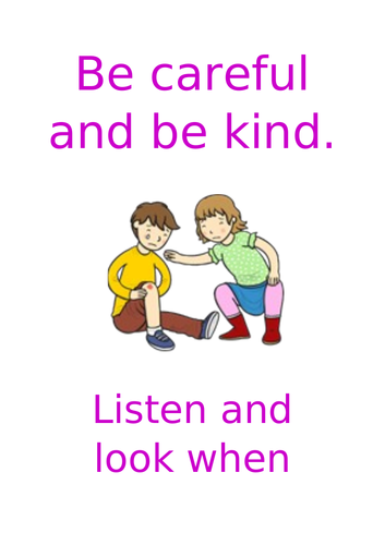 KS1/Reception/Early Years - Classroom Rules Posters | Teaching Resources