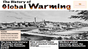 The History of Climate Change | Teaching Resources