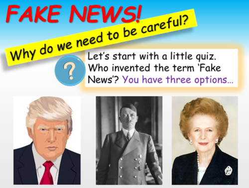 Fake News Assembly | Teaching Resources