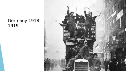 Germany 1918 - 1919. | Teaching Resources