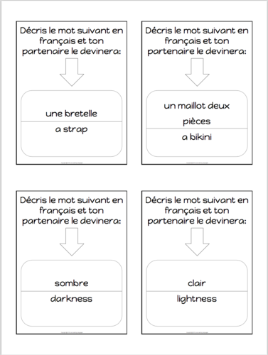 L'été - Summer - French themed conversation questions | Teaching Resources