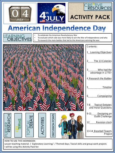 American Independence Day USA | Teaching Resources