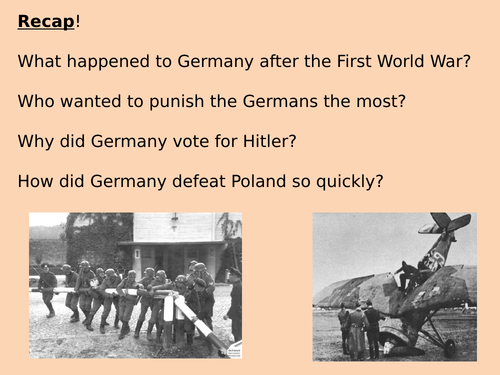 Battle of France 1940 | Teaching Resources