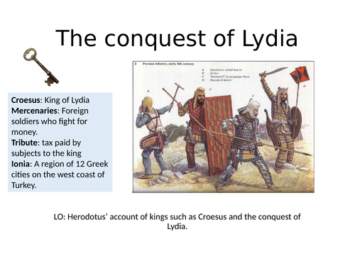 Persian Empire - Cyrus the Great and conquest of Lydia | Teaching Resources