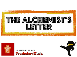 The Alchemist's Letter Vocabulary Pack | Teaching Resources