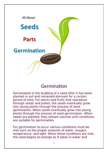 Germination | Teaching Resources