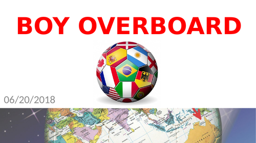 Boy Overboard Play | Teaching Resources