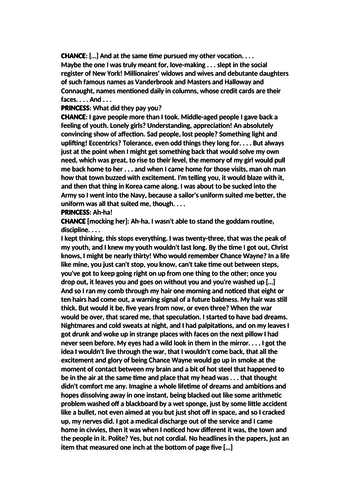 Tennessee Williams' 'Sweet Bird of Youth' lesson 5 - Act 1 Scene 2 and ...