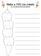 Ice Cream - Adjective Worksheets | Teaching Resources