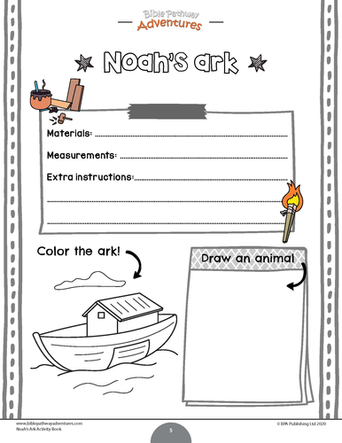 Noah's Ark Activity Pack FREEBIE | Teaching Resources