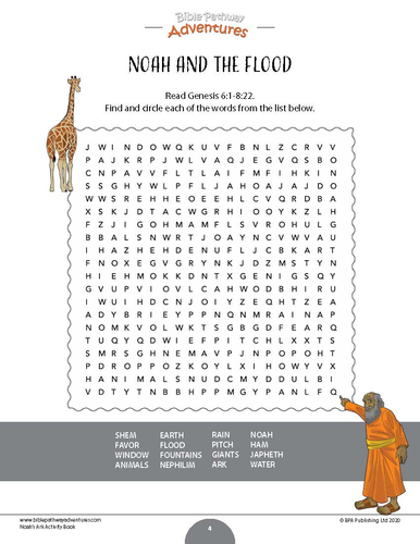 Noah's Ark Activity Pack FREEBIE | Teaching Resources