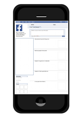 Facebook Activity | Teaching Resources