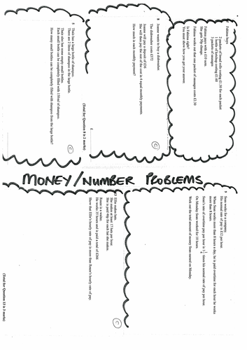 GCSE Maths Exam revision A3 topic sheets | Teaching Resources