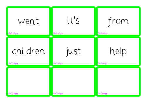 Phase 4 flash cards | Teaching Resources