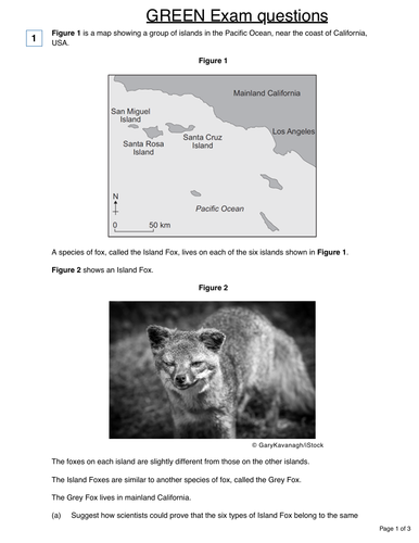 Lesson and resources on classification AQA GCSE | Teaching Resources Lesson and resources on classification AQA GCSE | Teaching Resources