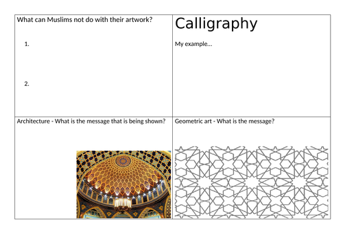 Muslim Art | Teaching Resources