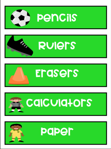 Football Themed Classroom Displays | Teaching Resources