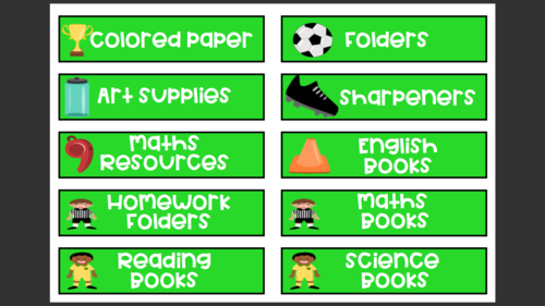 Football Themed Classroom Displays | Teaching Resources