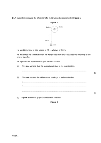 AQA Physics GCSE Energy and Efficiency - Global Energy suppliers ...